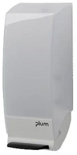 Plum CombiPlum dispenser til 0,5 og 1L poser i hvid - Sæbedispensere ...